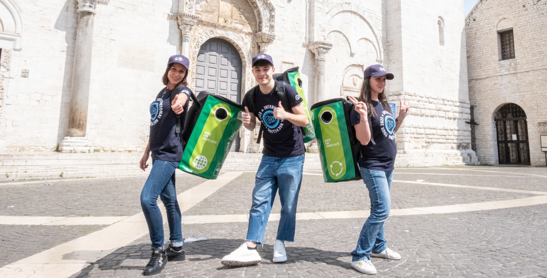 L'International Recycling Tour di Every Can Counts fa tappa in Italia ...