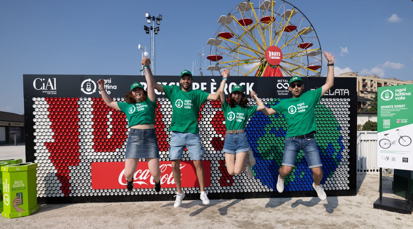 CIAL e COCA-COLA: una lunga estate all'insegna del riciclo. Raccolte e riciclate 330.000 lattine ...